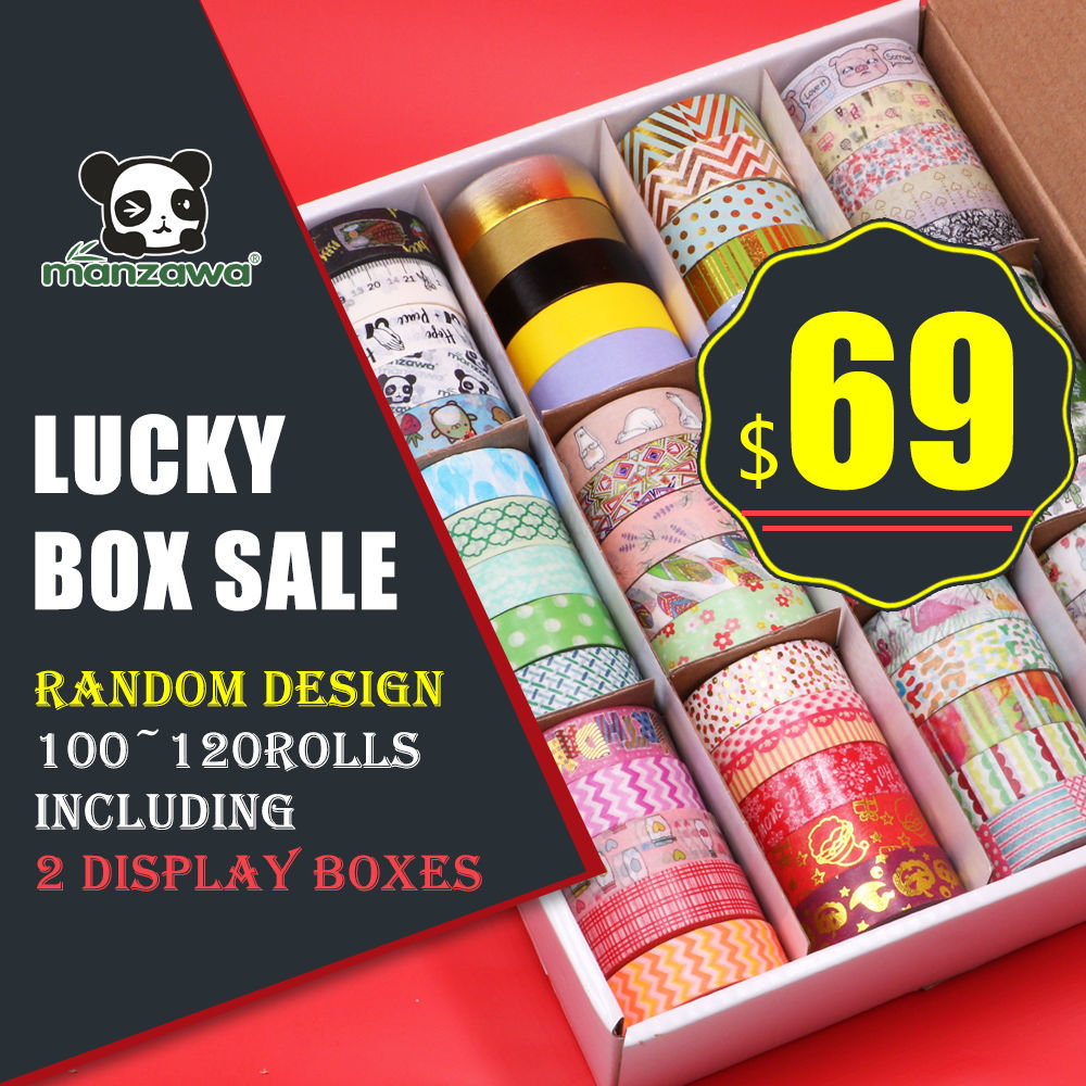 lucky-box. Custom and stock washi tape manufacturer-washitape.com.cn